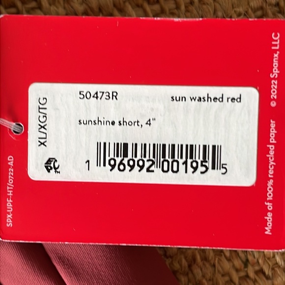 SPANX | Shorts | Nwt Spanx 4 Sunshine Shorts Upf 5 Sizes L Xl Sun ...
